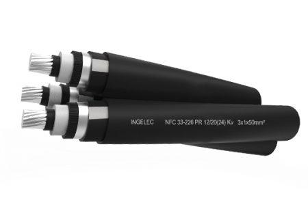 Câble MT unipolaire PRC NFC 33-226 (S26) / Alu - Imacab